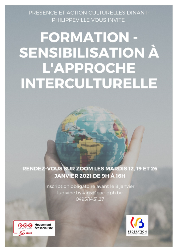 Formation - sensibilisation à l'approche interculrurelle - PAC